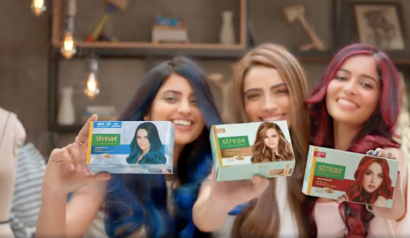 Streax hair colour highlights shades store